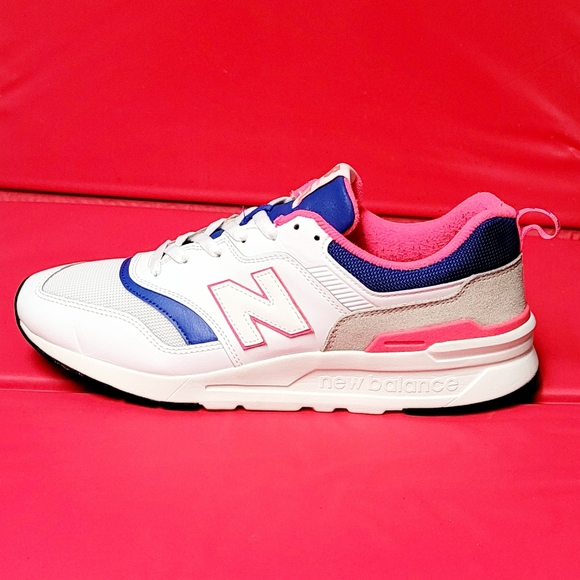 New Balance | Shoes | New Balance 997h White Laser Blue Pink Mens ...
